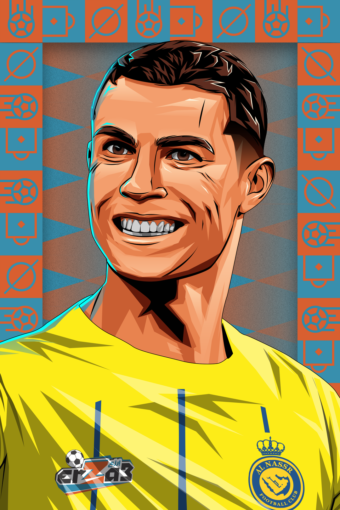 Cristiano Ronaldo Portrait – Arcade Store